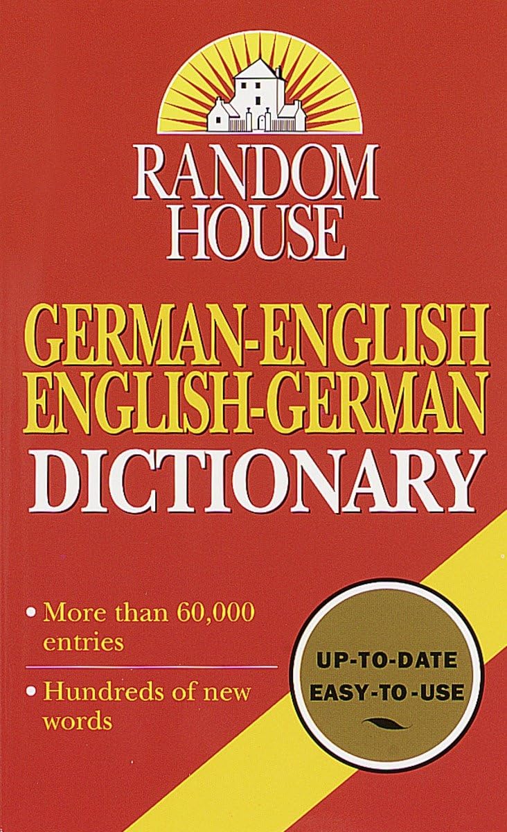 Random House German-English English-German Dictionary: Second Edition ...