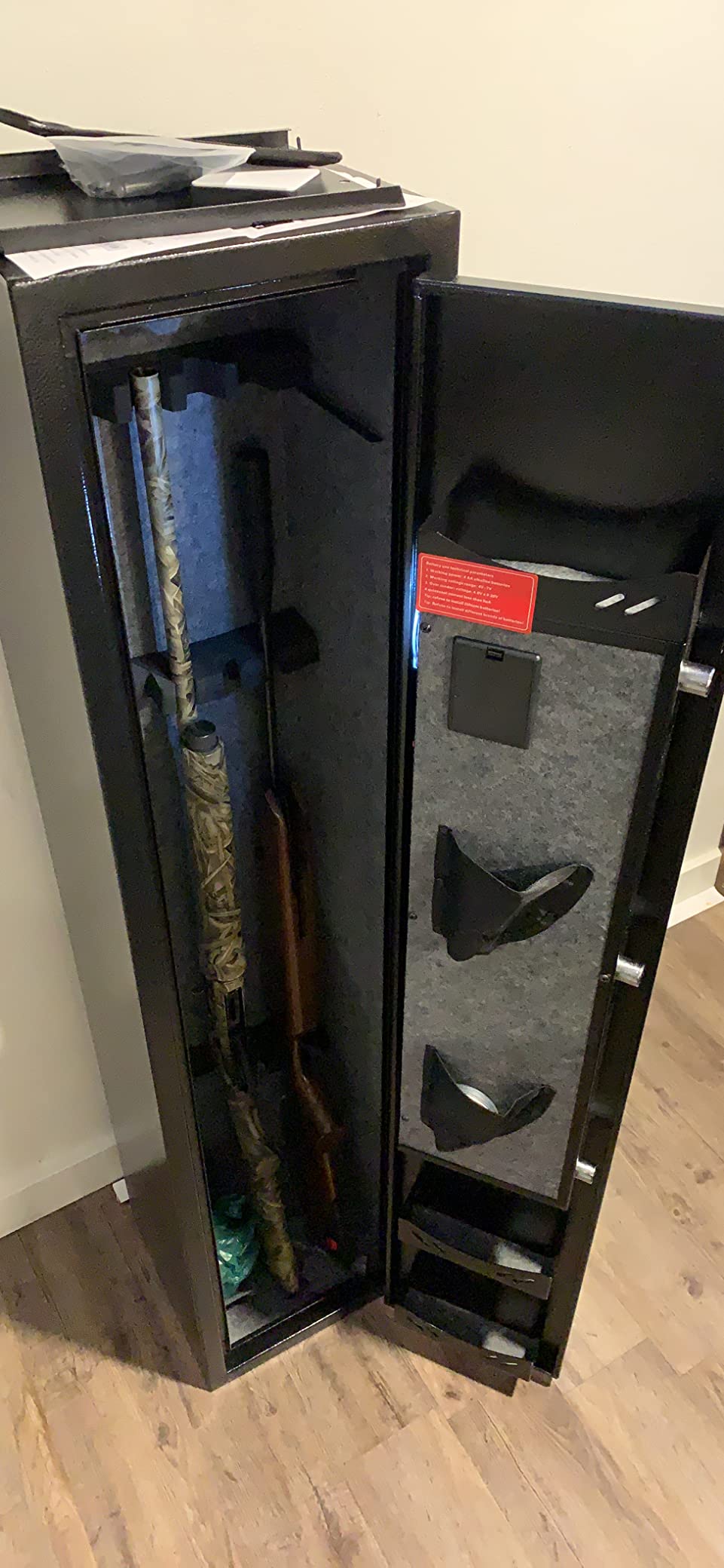 $27/mo - Finance KAER 3-5Gun Rifle Safe, Gun Safes for Home Rifle and ...