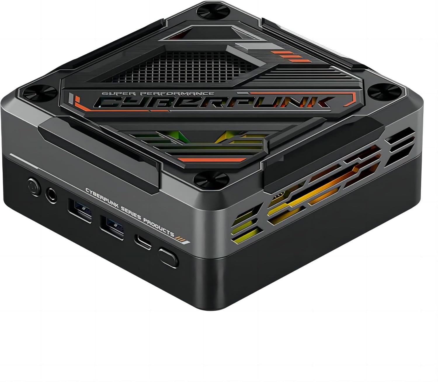 KingnovyPC Newest AMD Ryzen 7 8845HS Cyberpunk Mini PC Gamer, Windows ...