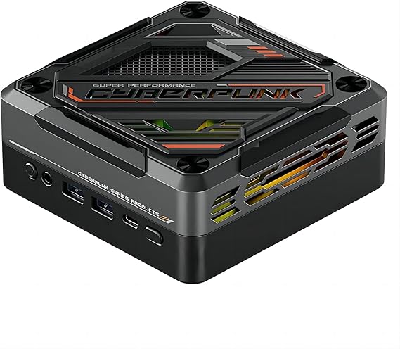KingnovyPC Newest AMD Ryzen 7 8845HS Cyberpunk Mini PC Gamer, Windows ...