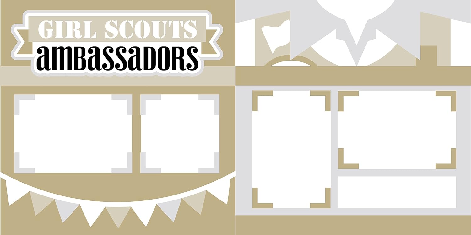 Amazon.com: "Girl Scout Ambassadors" Scrapbook Page Kit