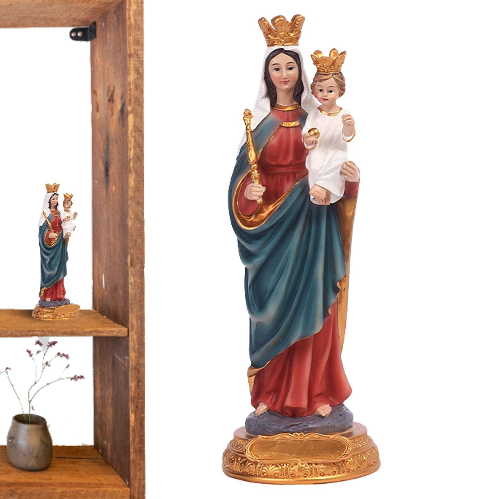 Estatua De La Madre Maria Jesus Estatua De La Virgen María Con El