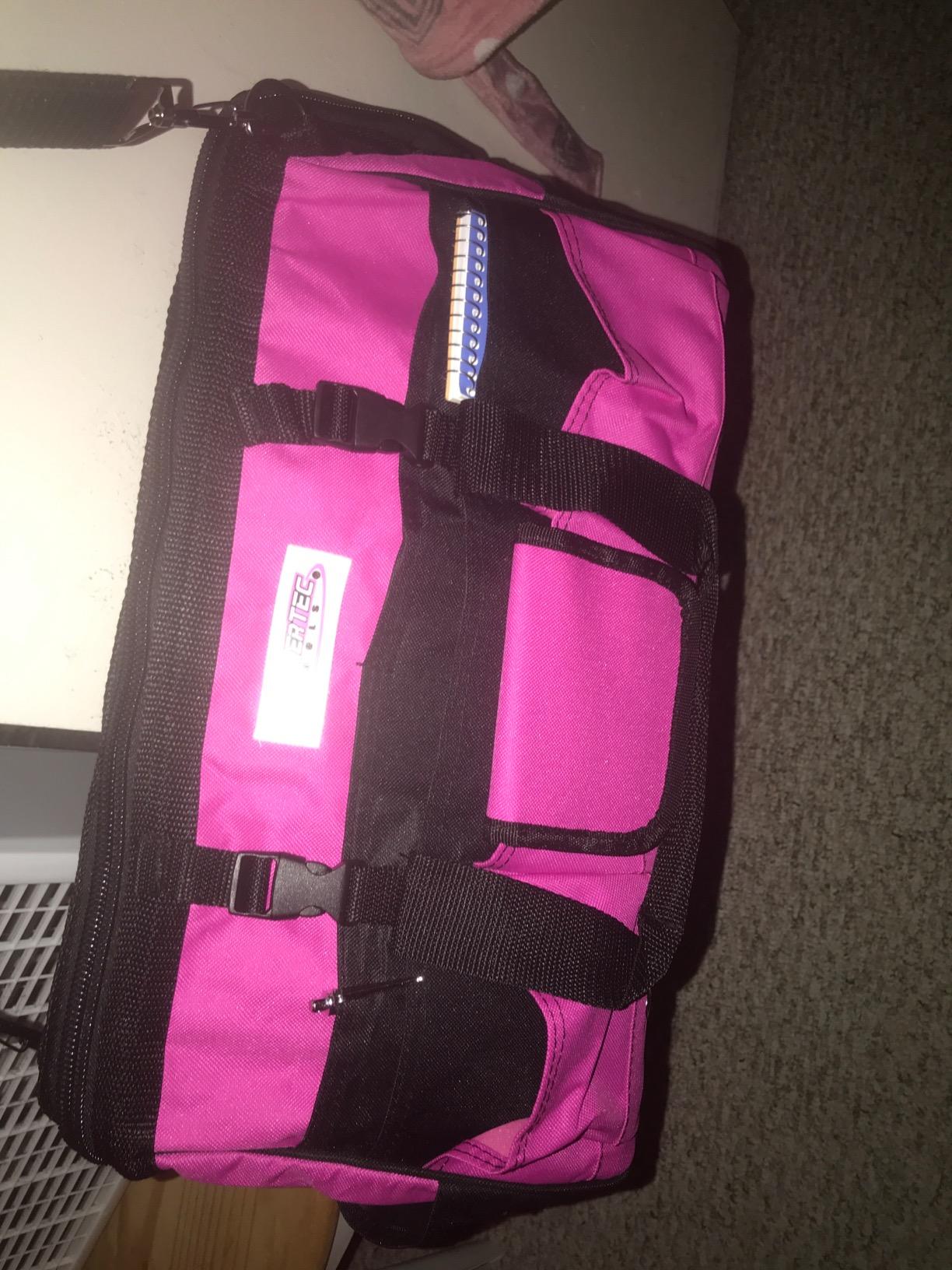 MASTERTEC Pink 16in Deluxe Storage Bag - Amazon.com