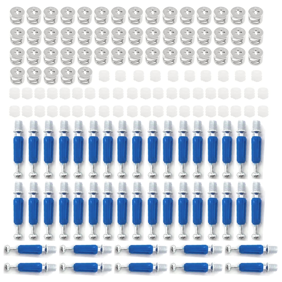 50 Sets Upgrade 3 in i Furniture Connection Kits, Furniture Fastener ...