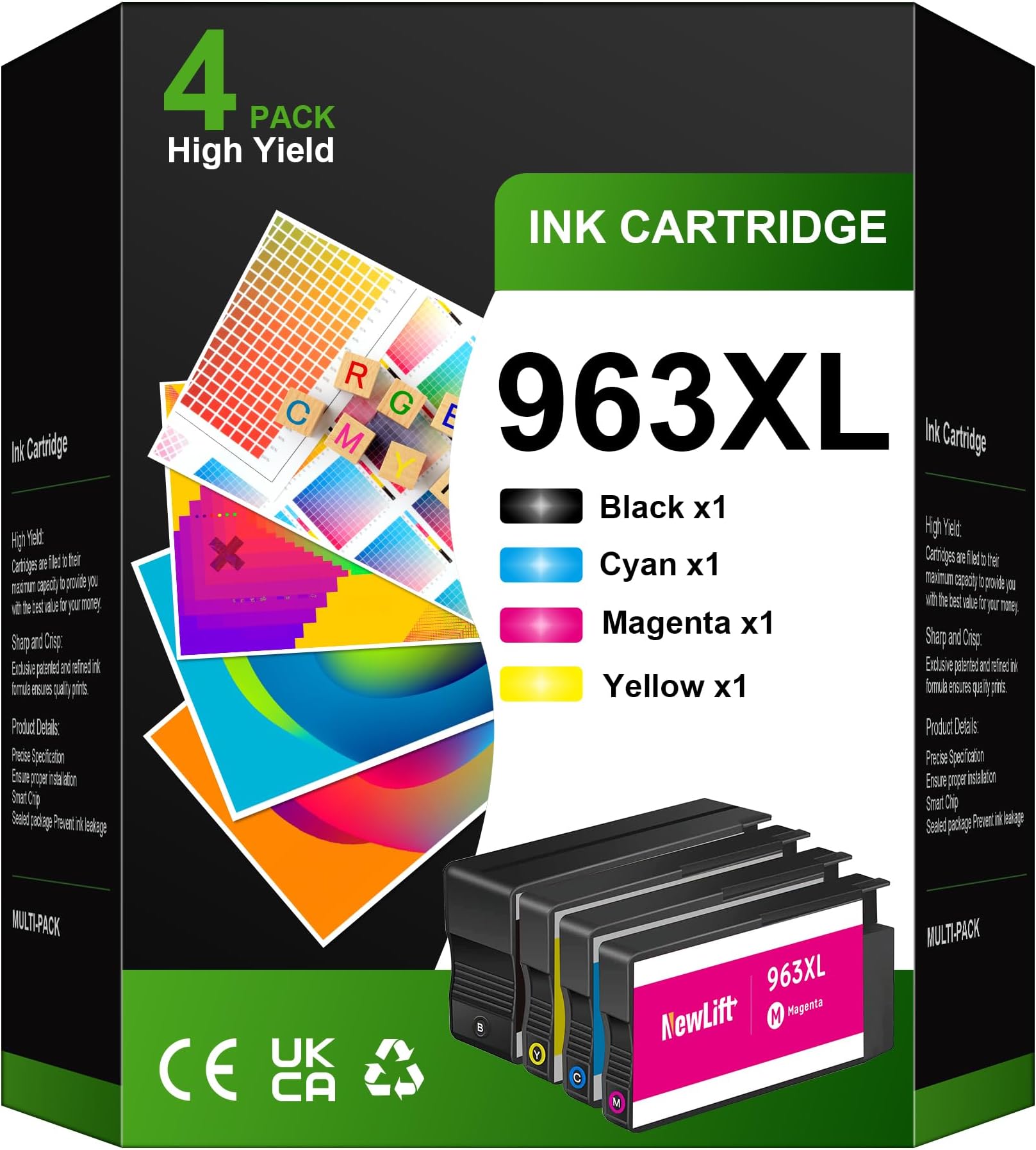 HP 963XL (3YP35AE) Multipack Original Druckerpatronen , 4er Pack ...