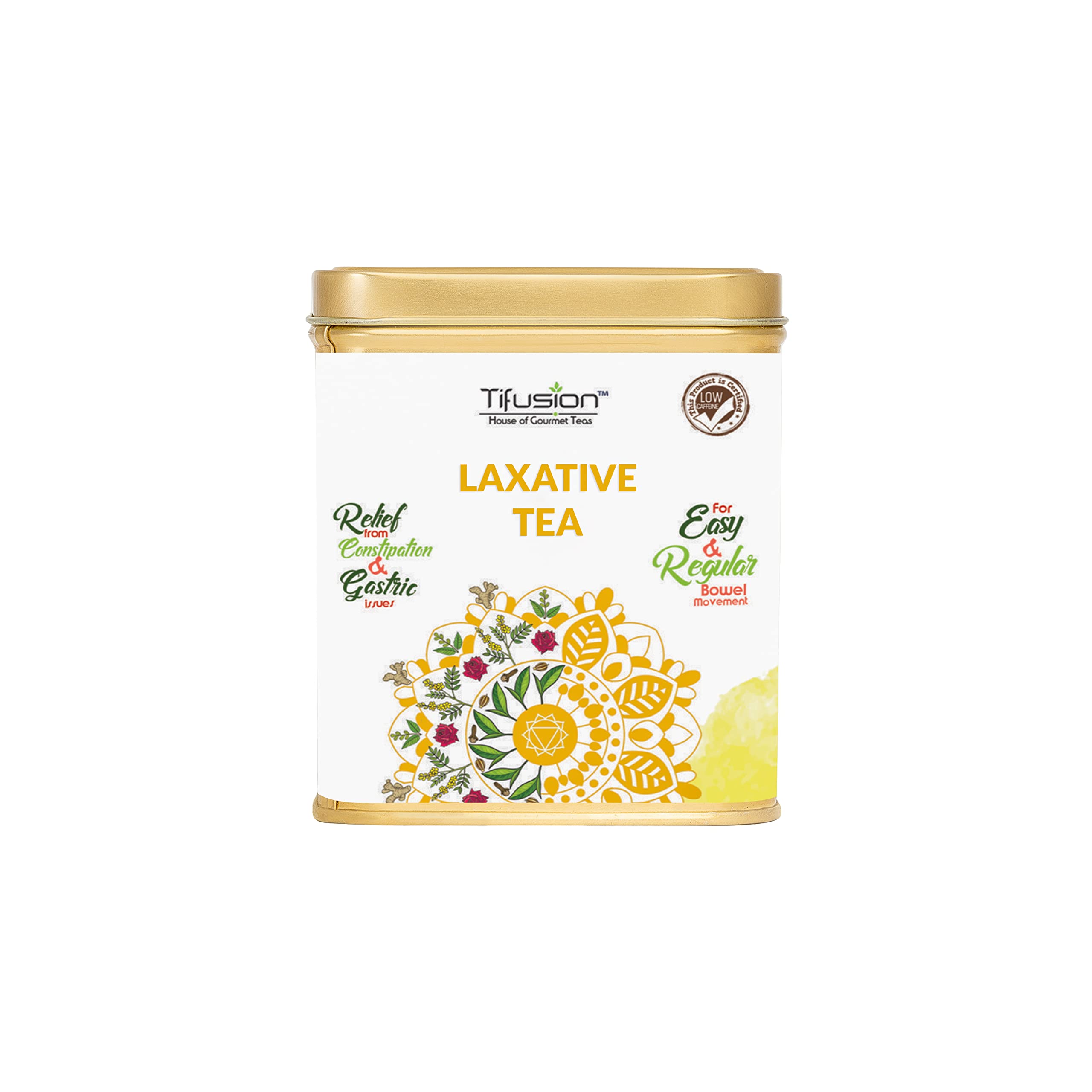 Buy Tifusion Digestive Tea with Dandelion Senna Triphala Aloe Clove for ...