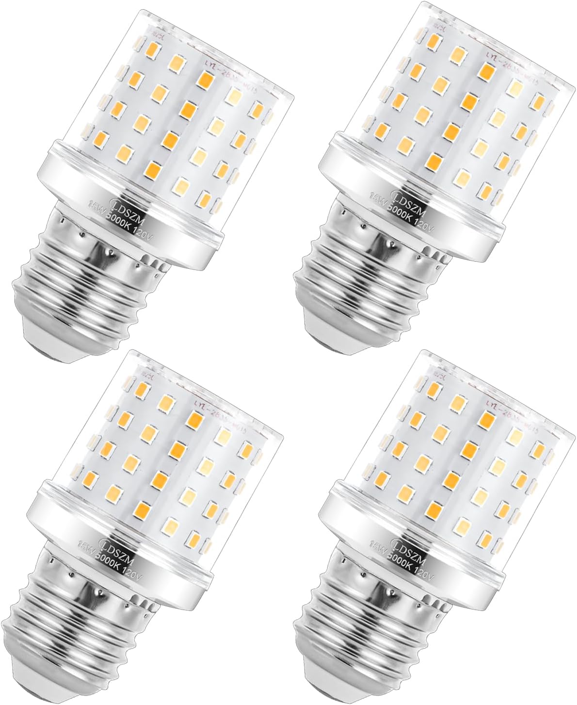 LDSZM LED Light Bulb A15/G45 Shape Size Bright 15W 5000K 120 Watt ...