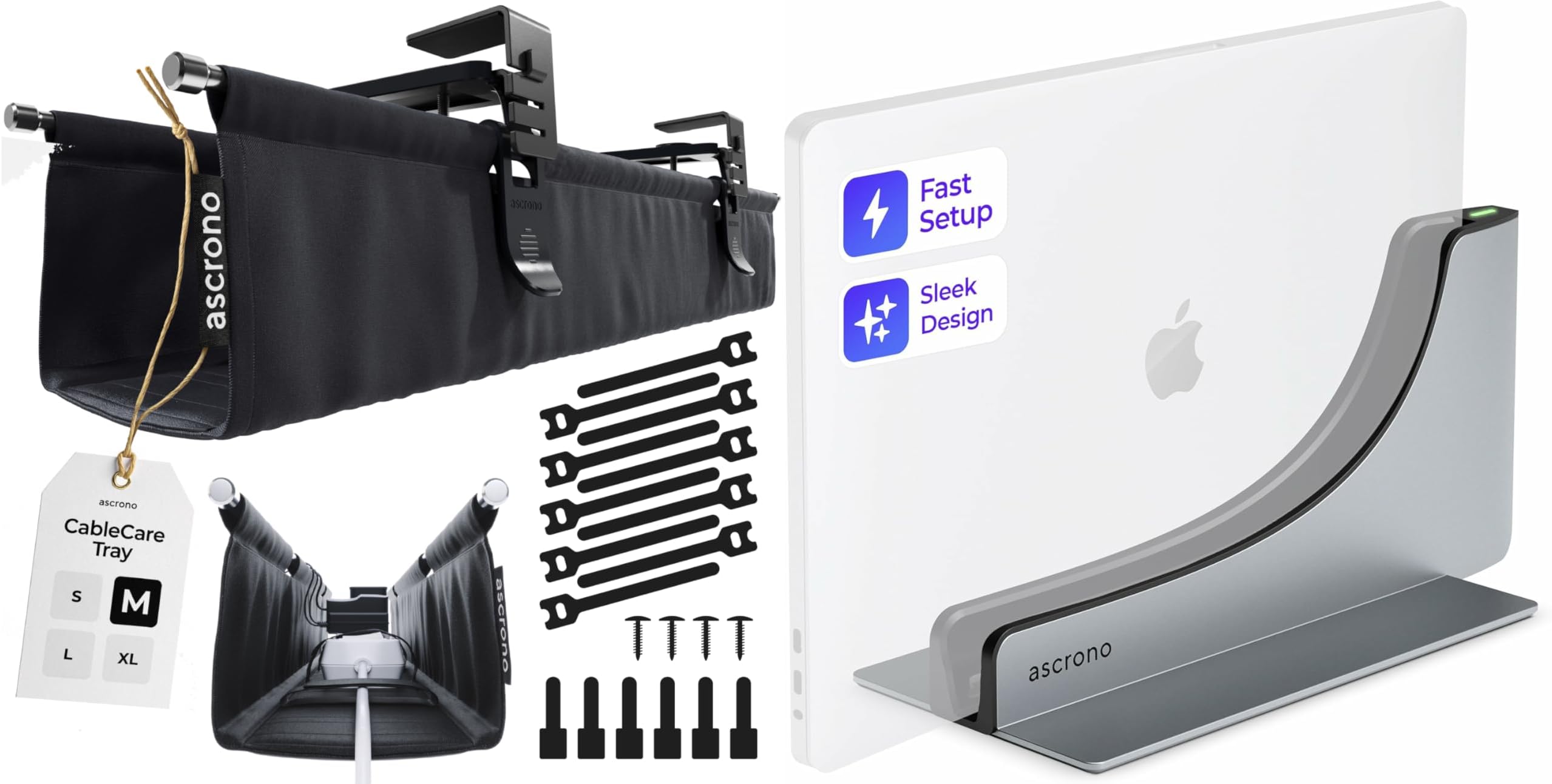 Amazon.com: MacBook Pro Docking Station & Cable Tray Bundle: Docking ...