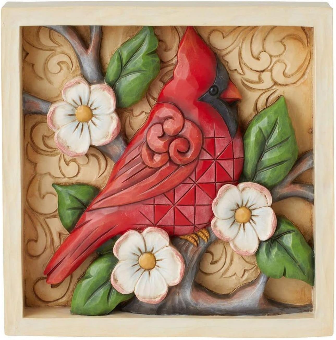 Amazon.com: Enesco Jim Shore Cardinal Decorative Plaque, 6.5 Inches