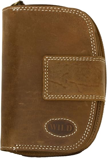 Woman's Genuine Leather Hunter Style Wallet at Amazon Women’s Clothing ...