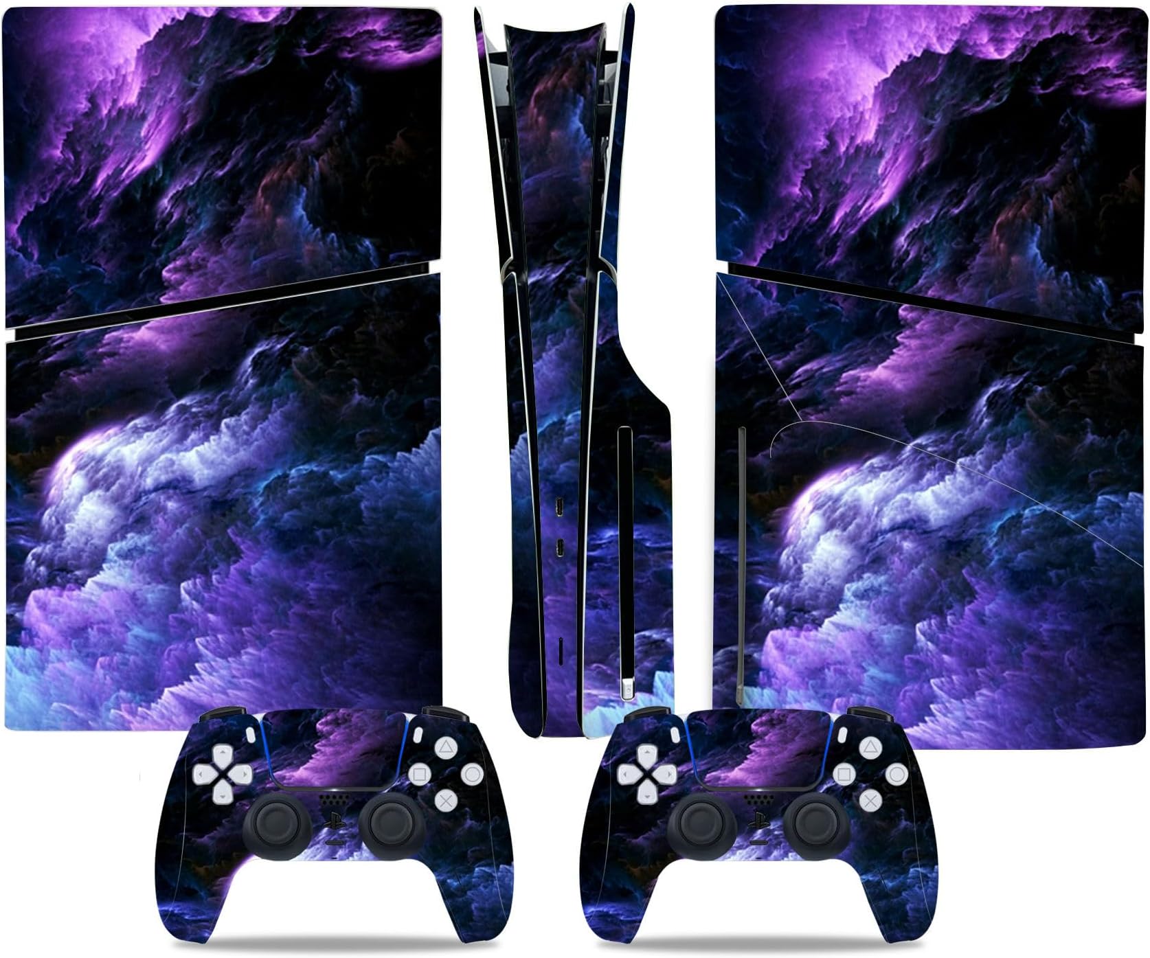 Amazon.com: Skin Sticker for PS5 Slim Digital, Protective Vinyl Decal ...
