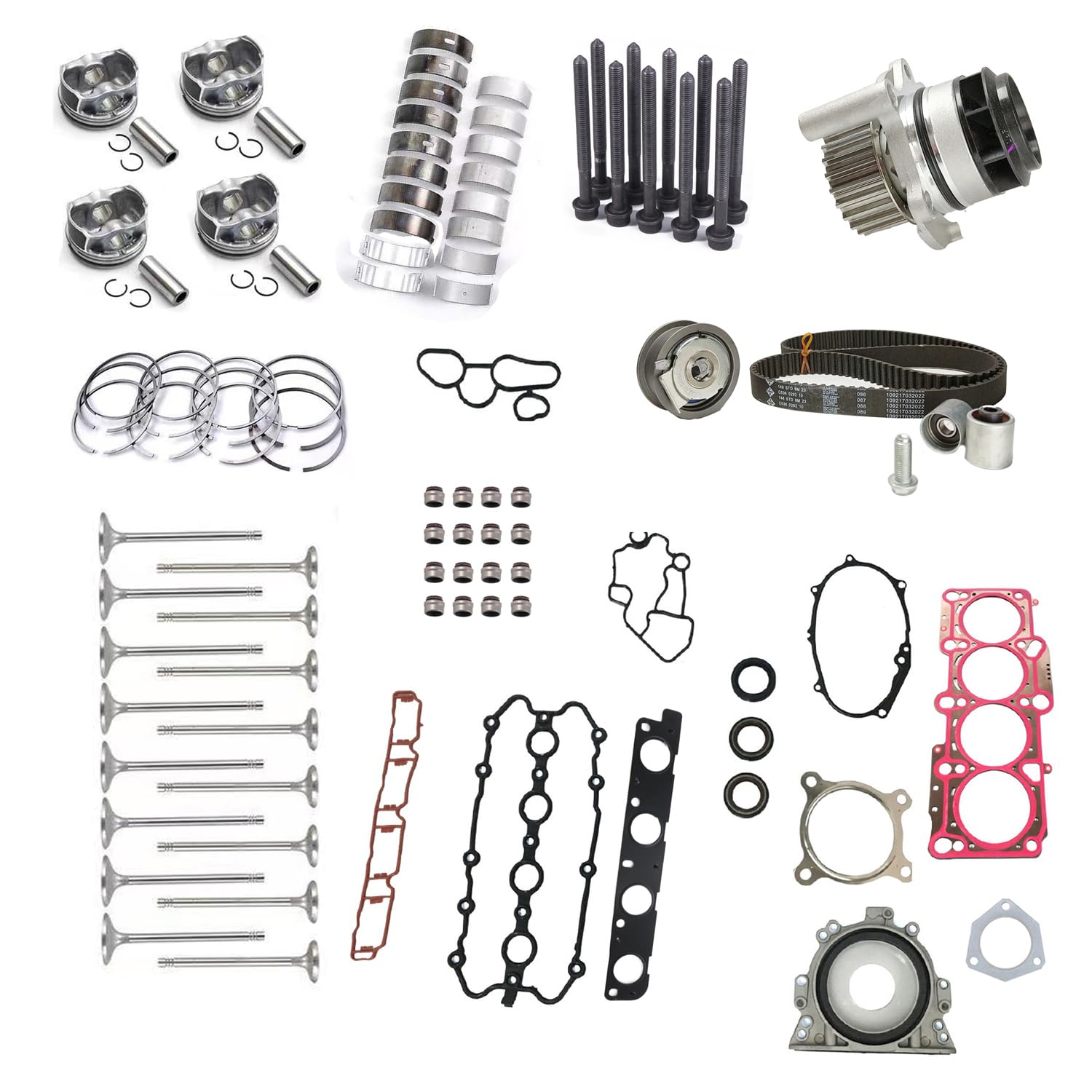 Amazon.com: ThpeMakcr Engine Rebuild Kit Cylinder Head Gasket Kit ...