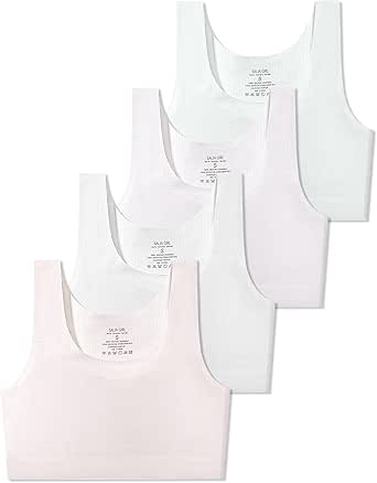 Amazon.com: SALIA GIRL Starter Bras for Kids 7-12 Seamless Training ...