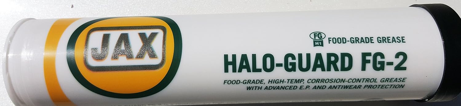 Amazon.com: Jax Halo-Guard FG-2 Food Grade Grease 1x15oz Cartridge ...
