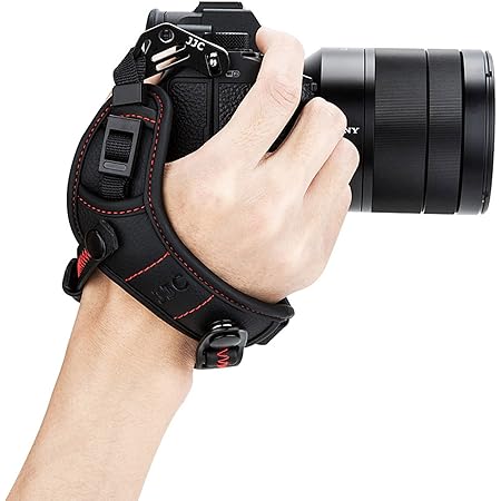 Amazon.com: JJC Deluxe Mirrorless Camera Hand Grip Strap for Canon EOS ...