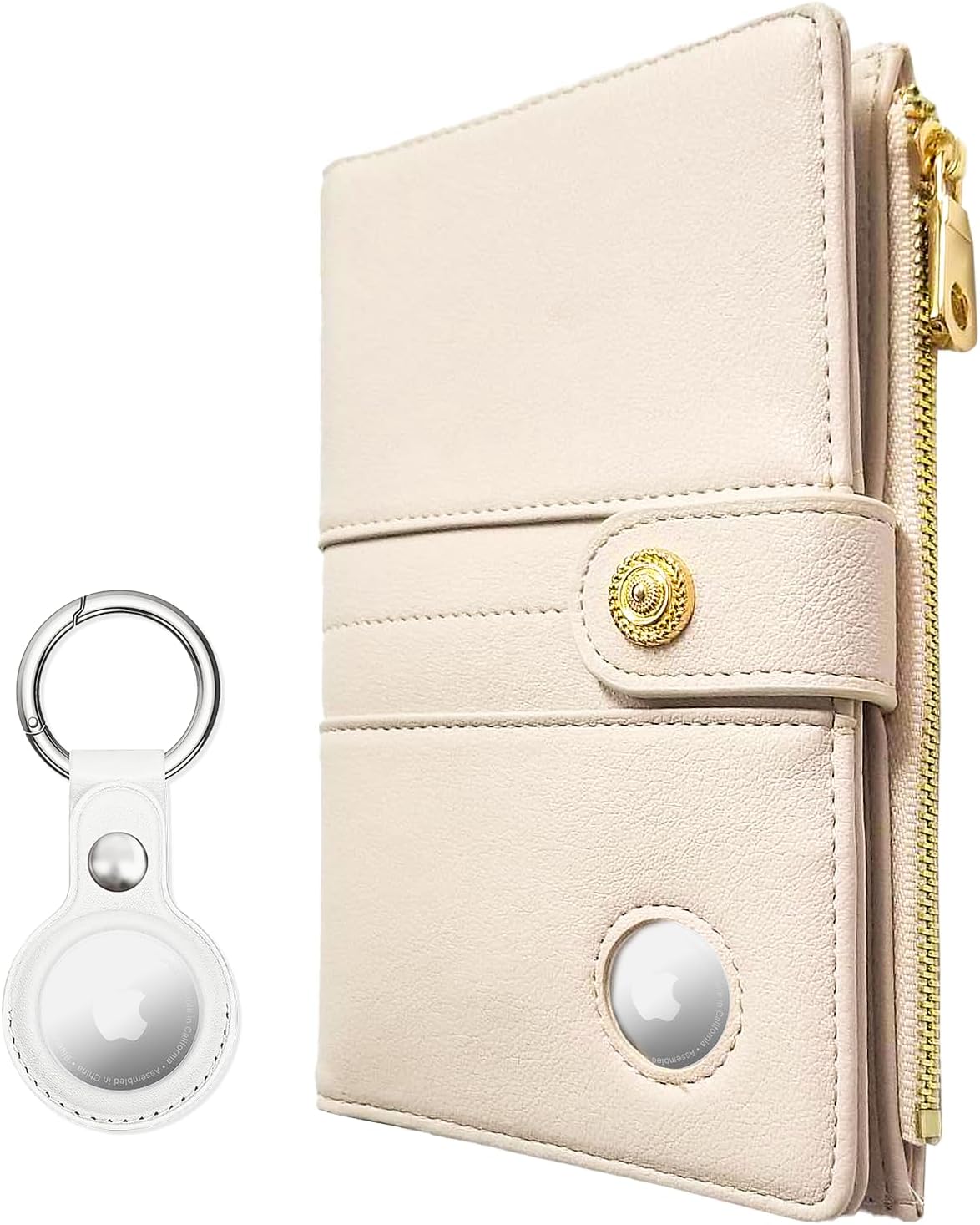 Amazon.com | elzama Airtag Passport Holder Women, RFID Blocking ...