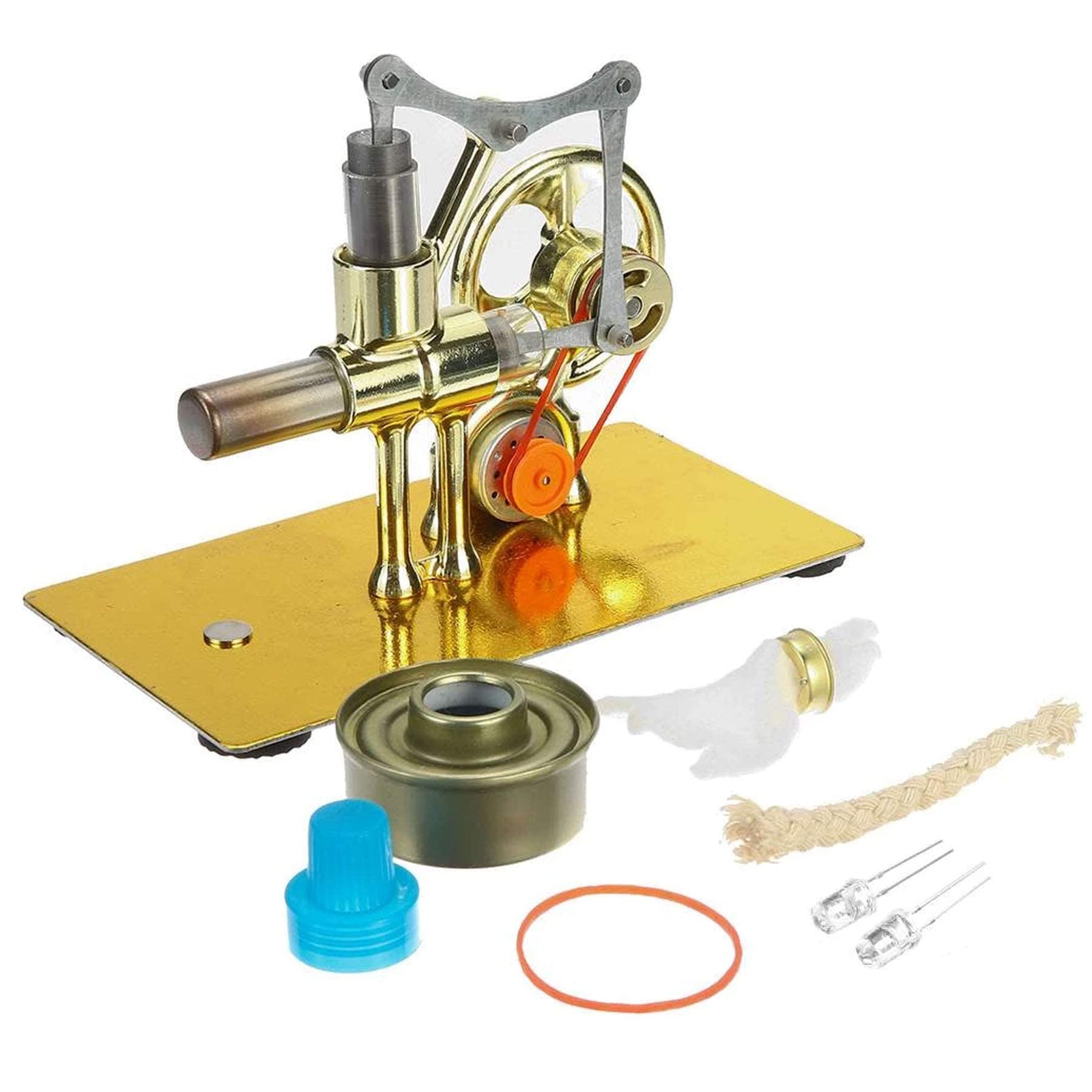 Buy Stirling Engine Kit Desk Physics Electricity Kit, Educational Toy ...