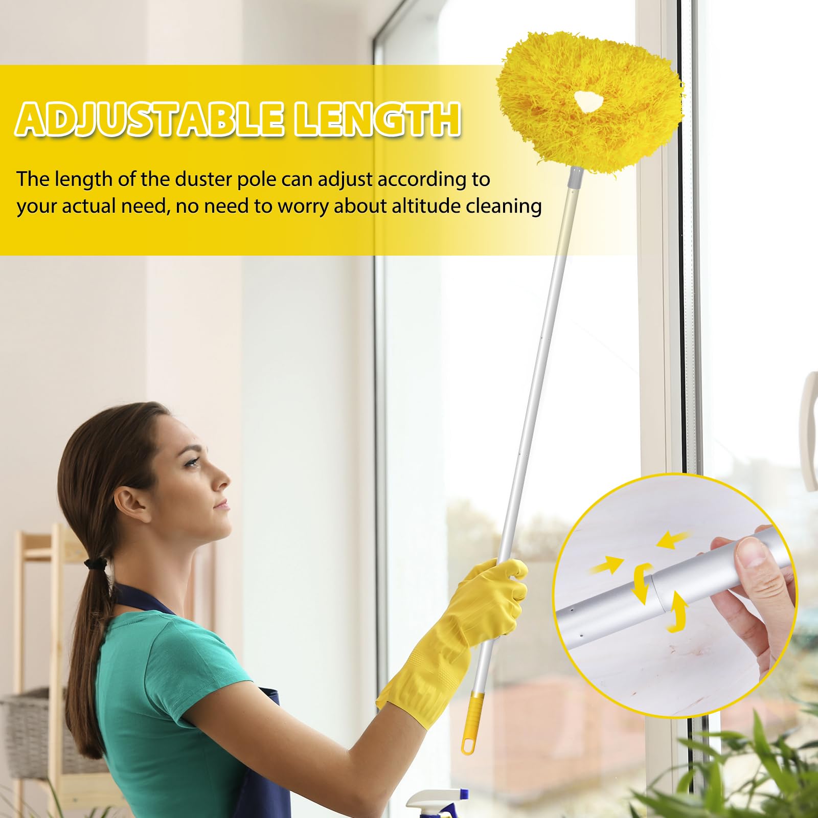 Snapklik.com : Ceiling Fan Cleaner Duster High Ceiling Extended Fan ...
