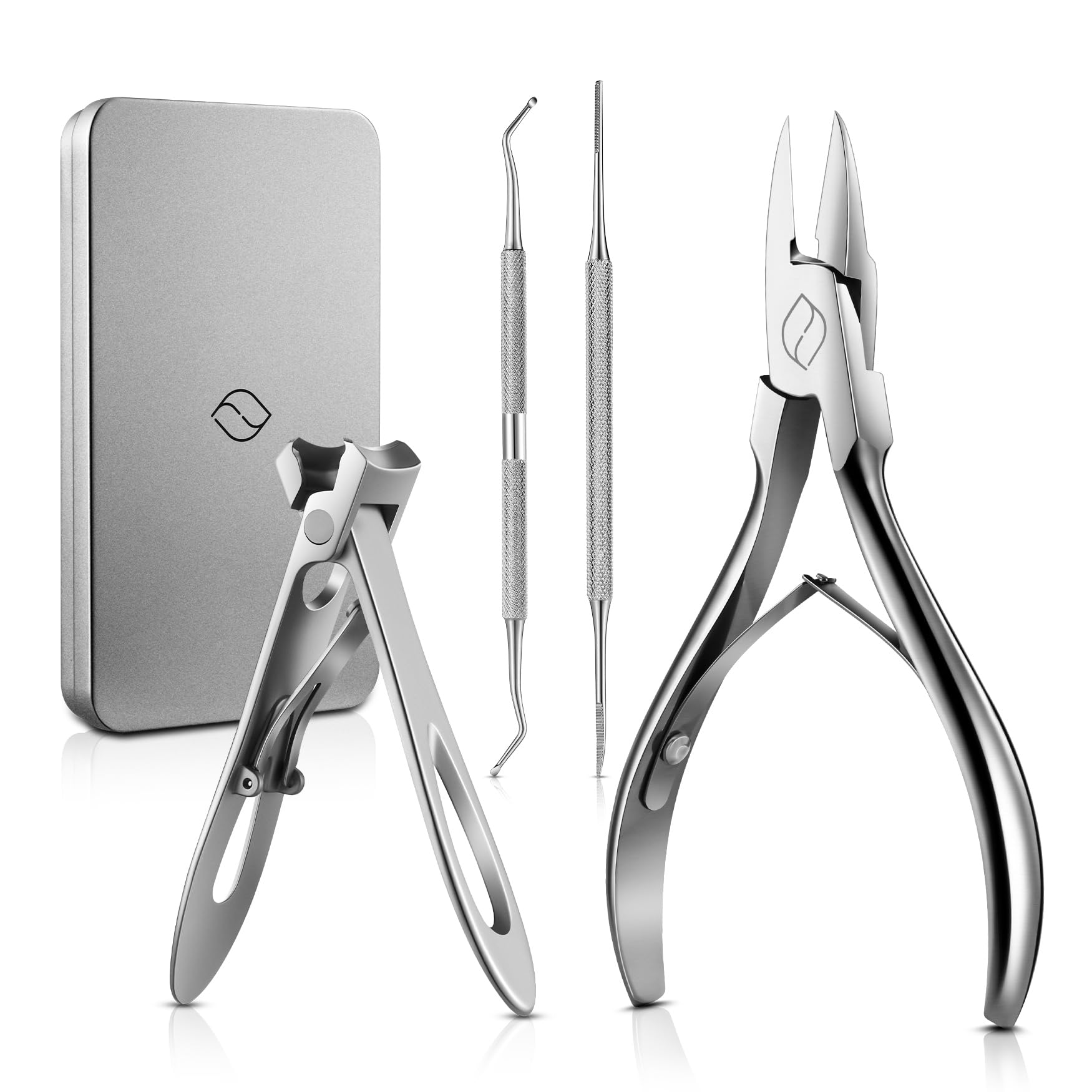 Amazon.com : FERYES 4PCS Ingrown Toenail Kit – Toenail Clippers for ...