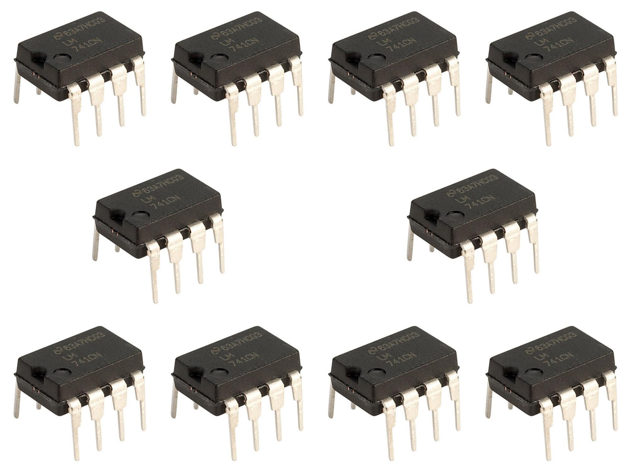 (10 pc) Pro3D LM741 Operational amplifier IC : Amazon.in: Electronics