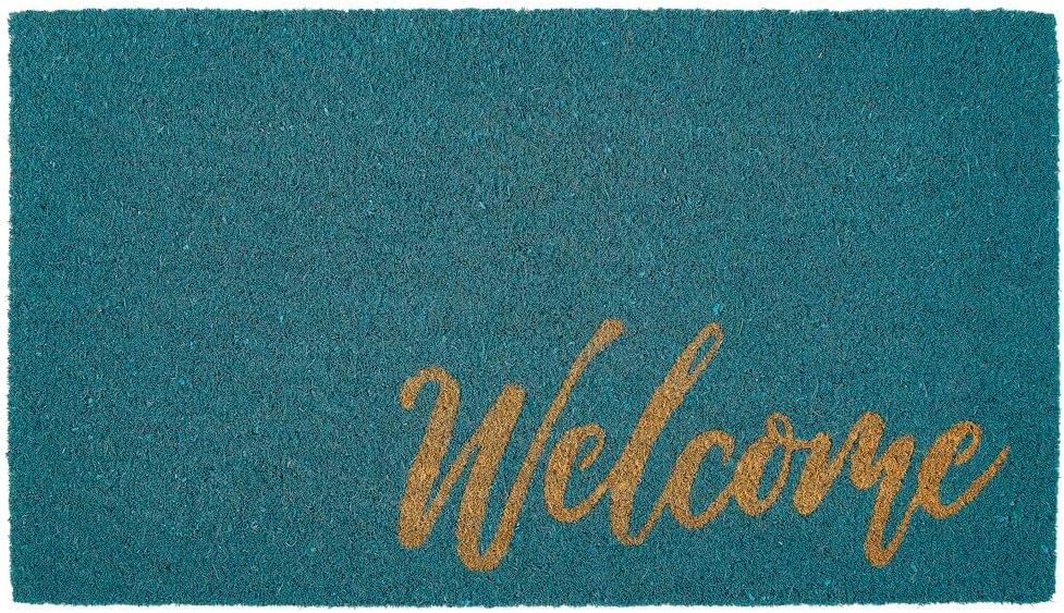 Amazon.com: THIYOTA Welcome Mats for Front Door Entry Welcome Peacock ...