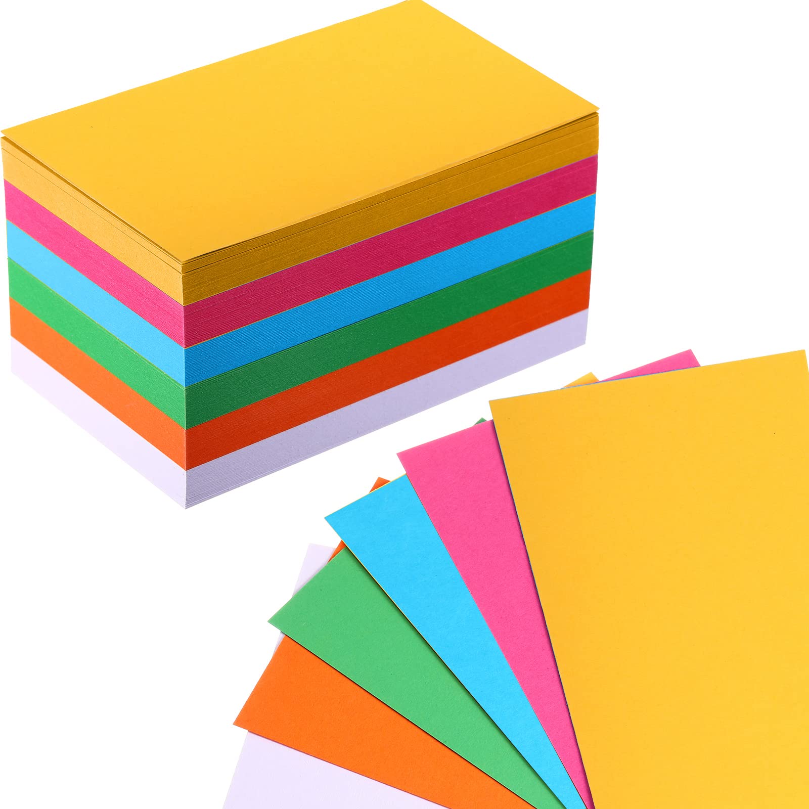 Snapklik.com : Fainne 300 Pcs Blank Index Cards 180 Gsm Thick Card ...