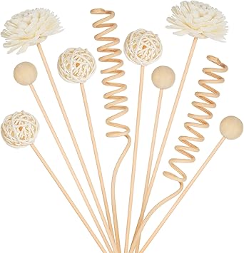 Amazon.com: Reed Diffuser Stick,WUTAOBON 10Pcs 10Inch Natural Rattan ...