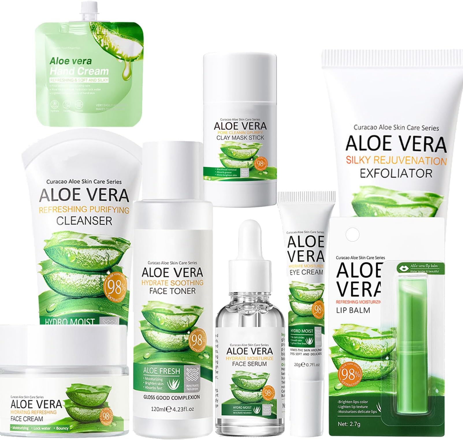 Amazon.com : 9Pcs Skin Care Products Set, Skin Care Gift Set for Women ...