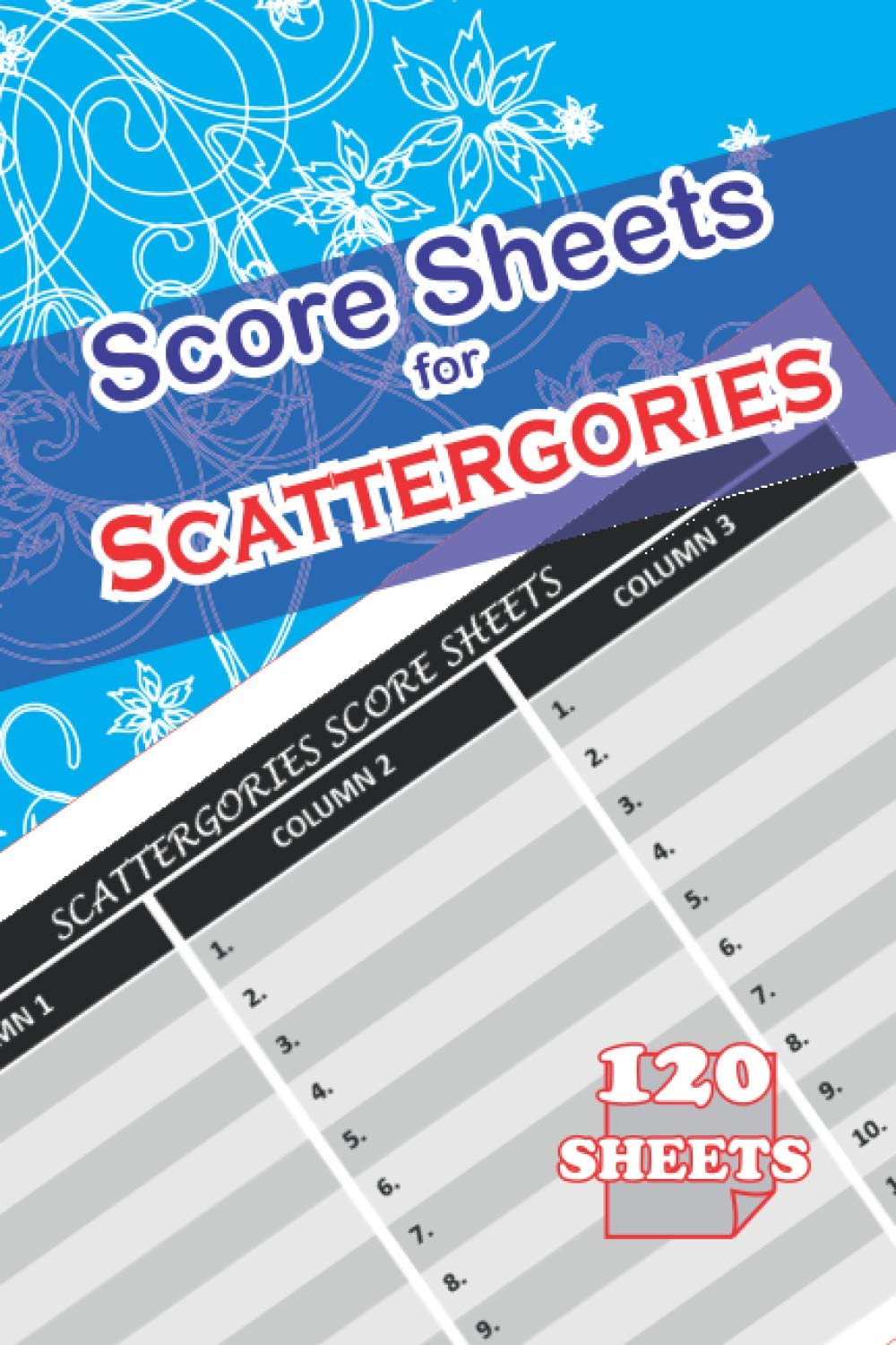 Buy Score Sheets for Scattergories: 120 pages of Refill Sheets for ...