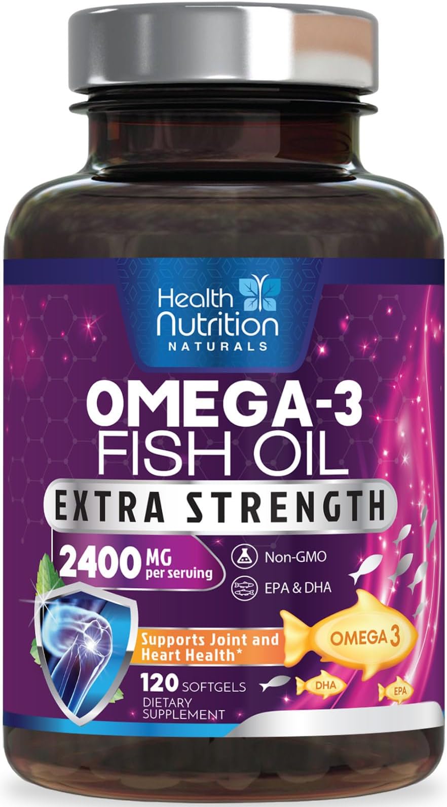Amazon.com: Carlson - Maximum Omega 2000, 2000 mg Omega-3s, Healthy ...