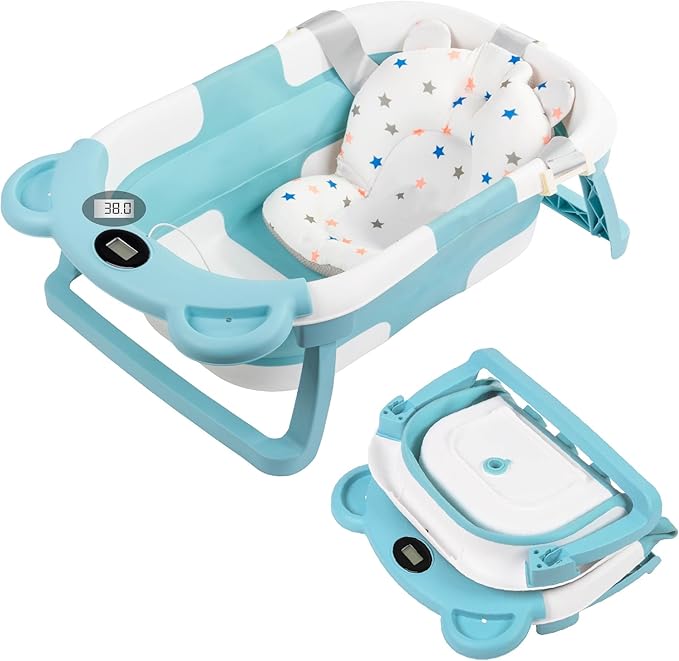Magma Life Bañera para Bebé: Moderna Tina de Baño Plegable para Bebé ...