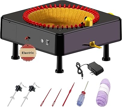 JAMIT 48 needle Electric Knitting Machine, Smart Automatic Knitting ...