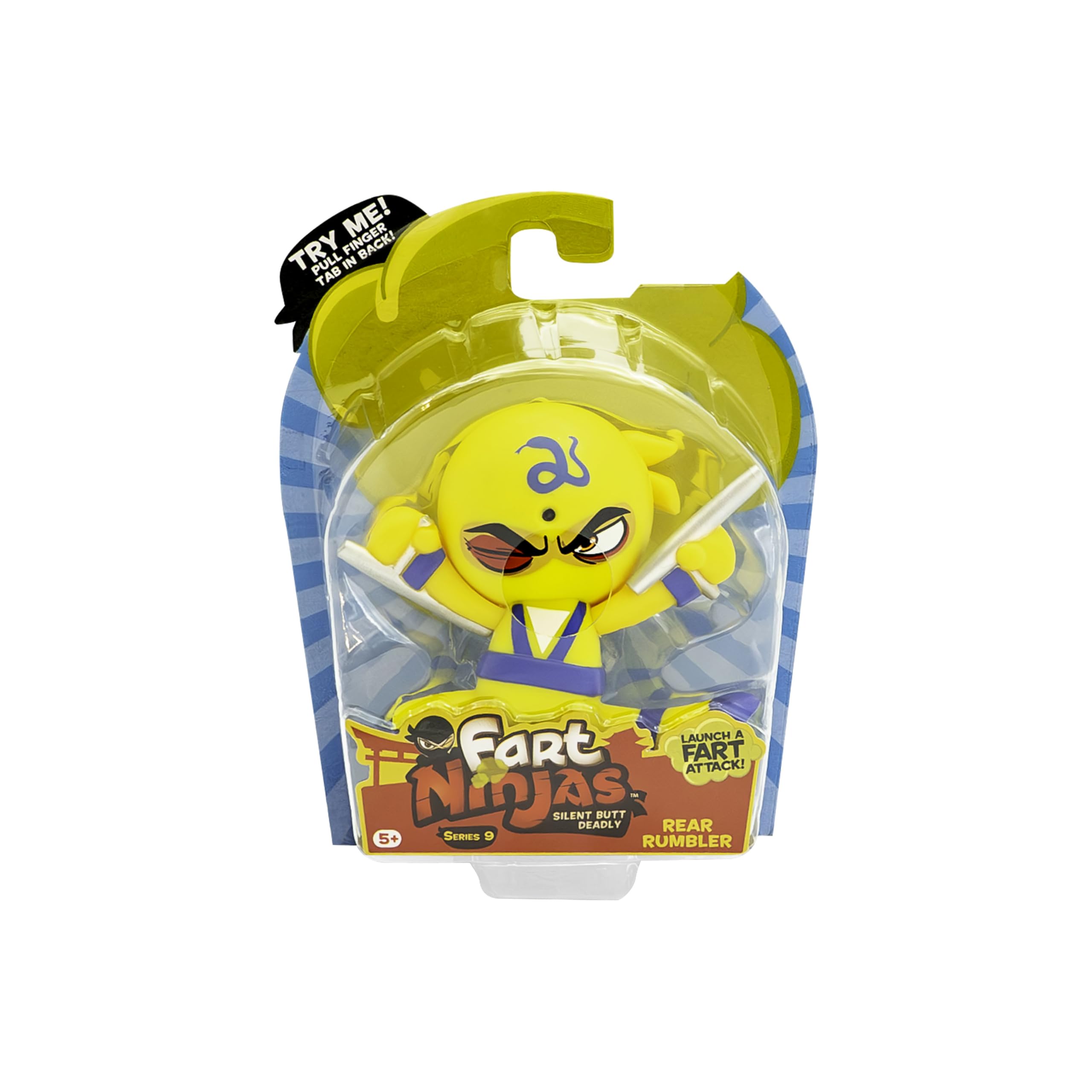 Fart Ninjas ,Rear Rumbler Series 9 Collectible Figures,10 Hilariously ...