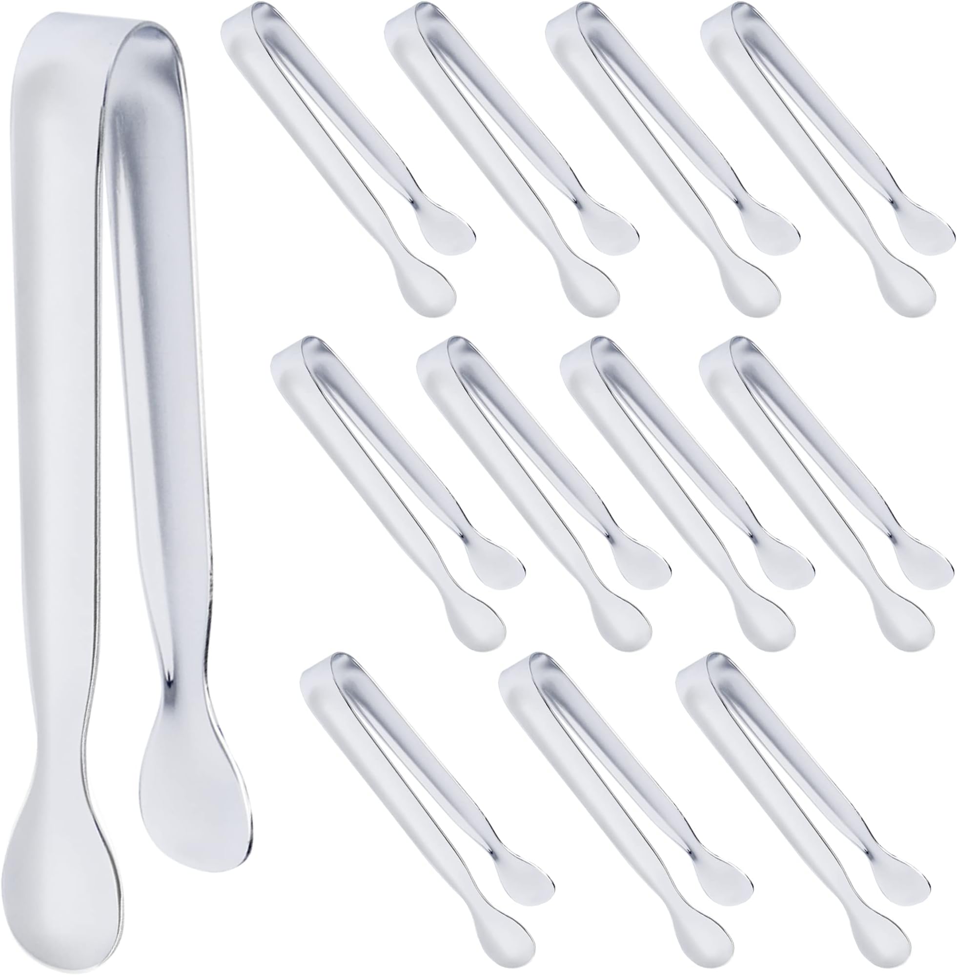 Amazon.com: HINMAY Gold Plated Mini Serving Tongs Set 6-Inch Appetizers ...