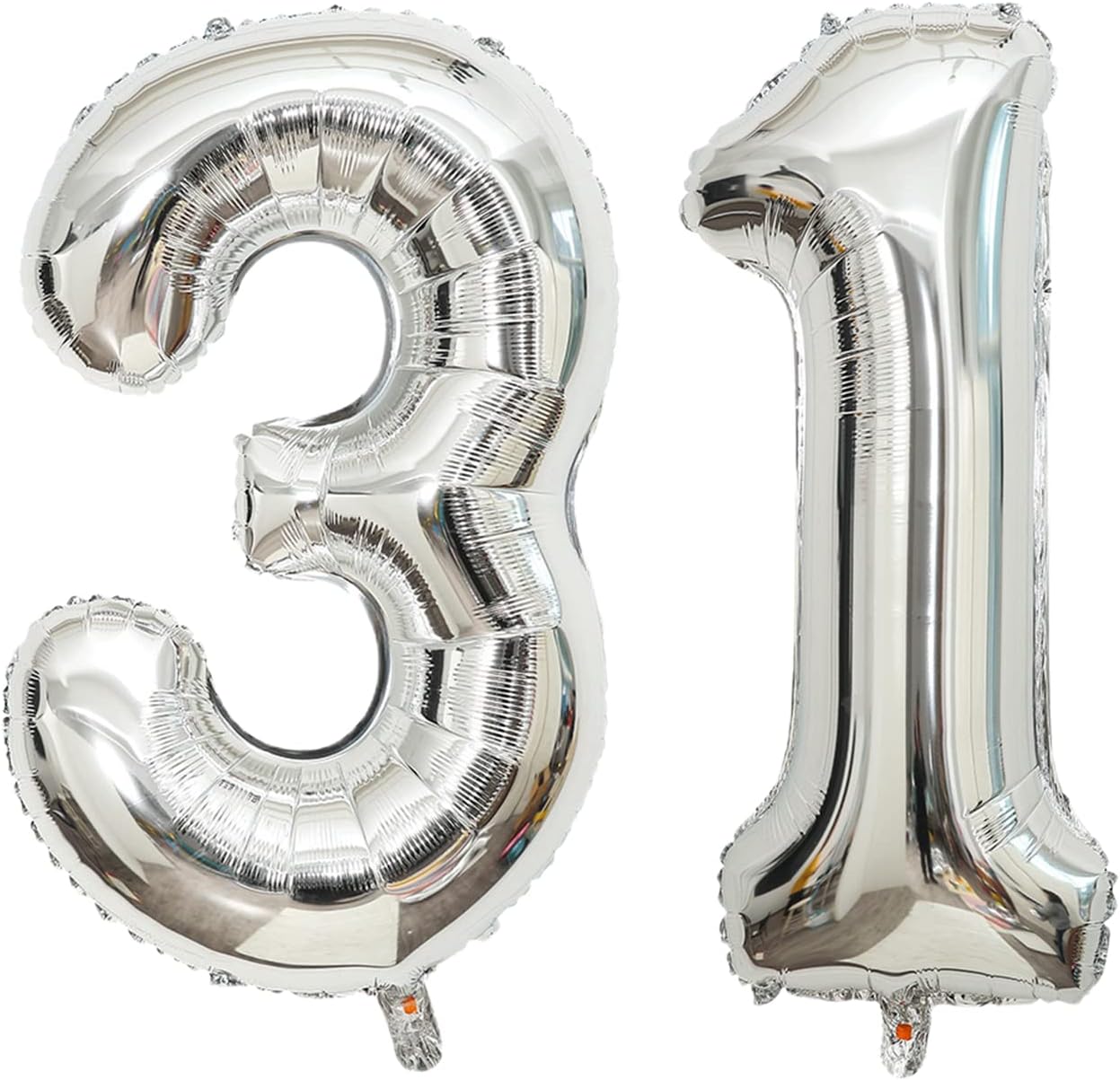 Amazon.com: XLOOD Number 31 Balloons 32 inch Digital Balloon Alphabet ...