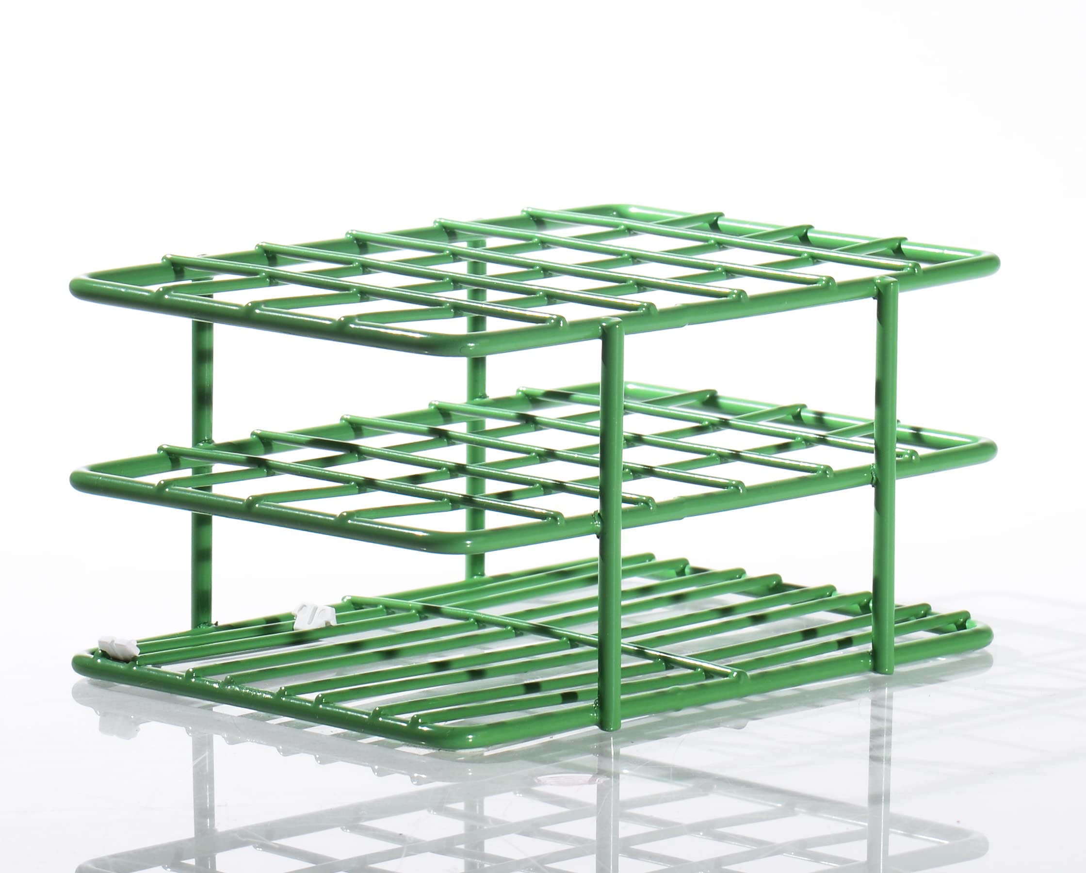 SP Bel-Art Poxygrid “Half-Size” Test Tube Rack; For 13-16mm Tubes, 24 ...