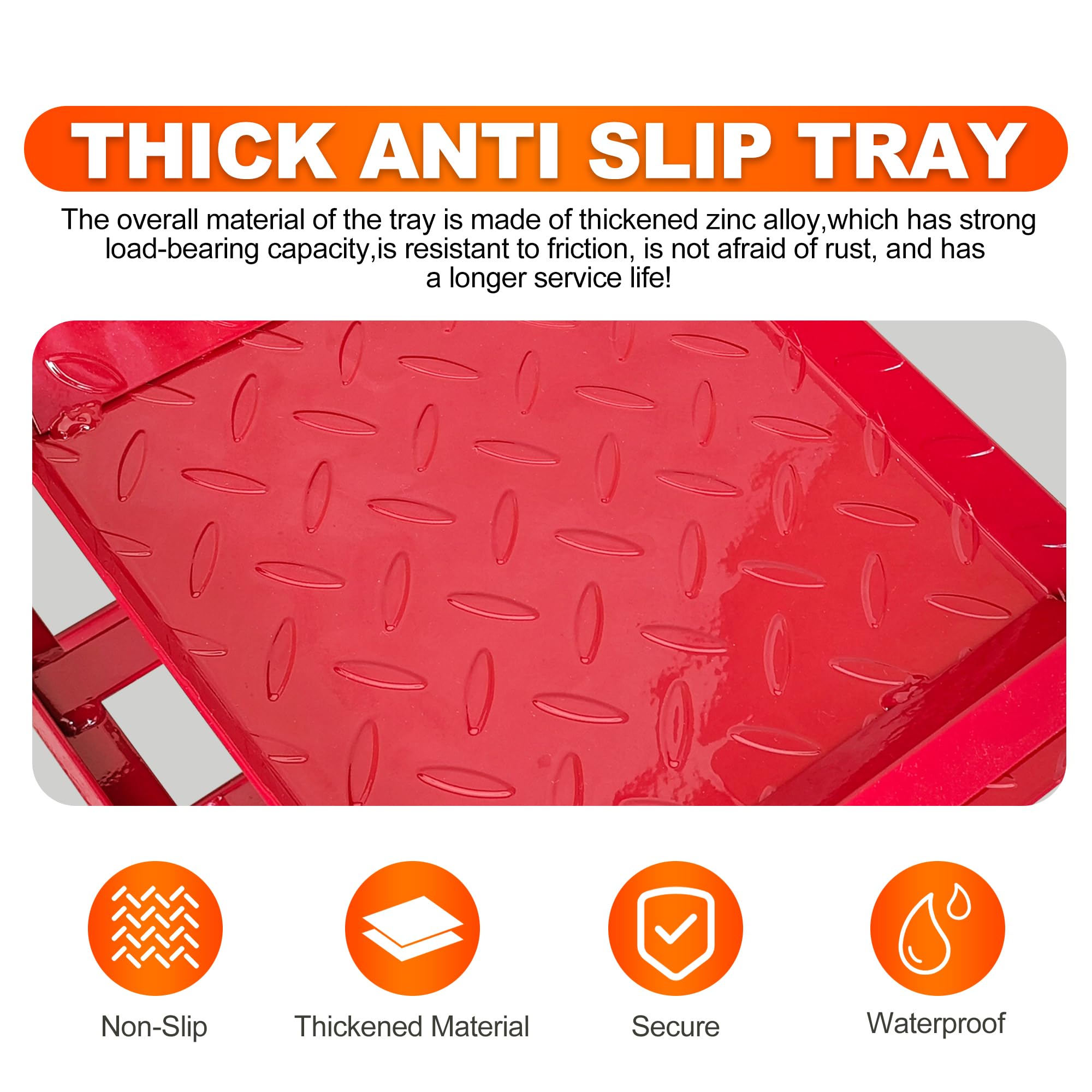 2 Pack Hydraulic Car Ramps, 11050LBS 5T Car Ramp High Lift 9"-14.2 ...