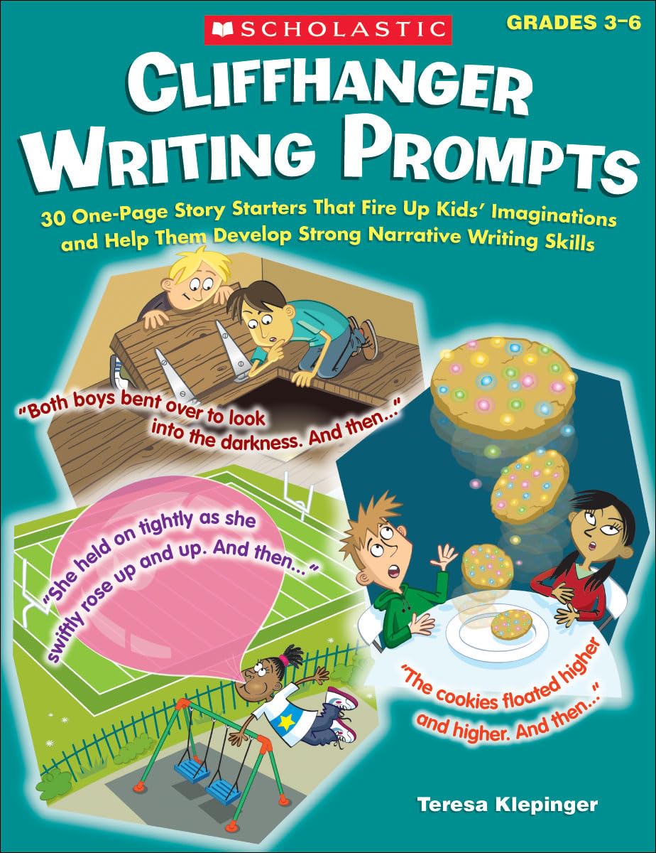 Amazon.com: Cliffhanger Writing Prompts: 30 One-Page Story Starters ...