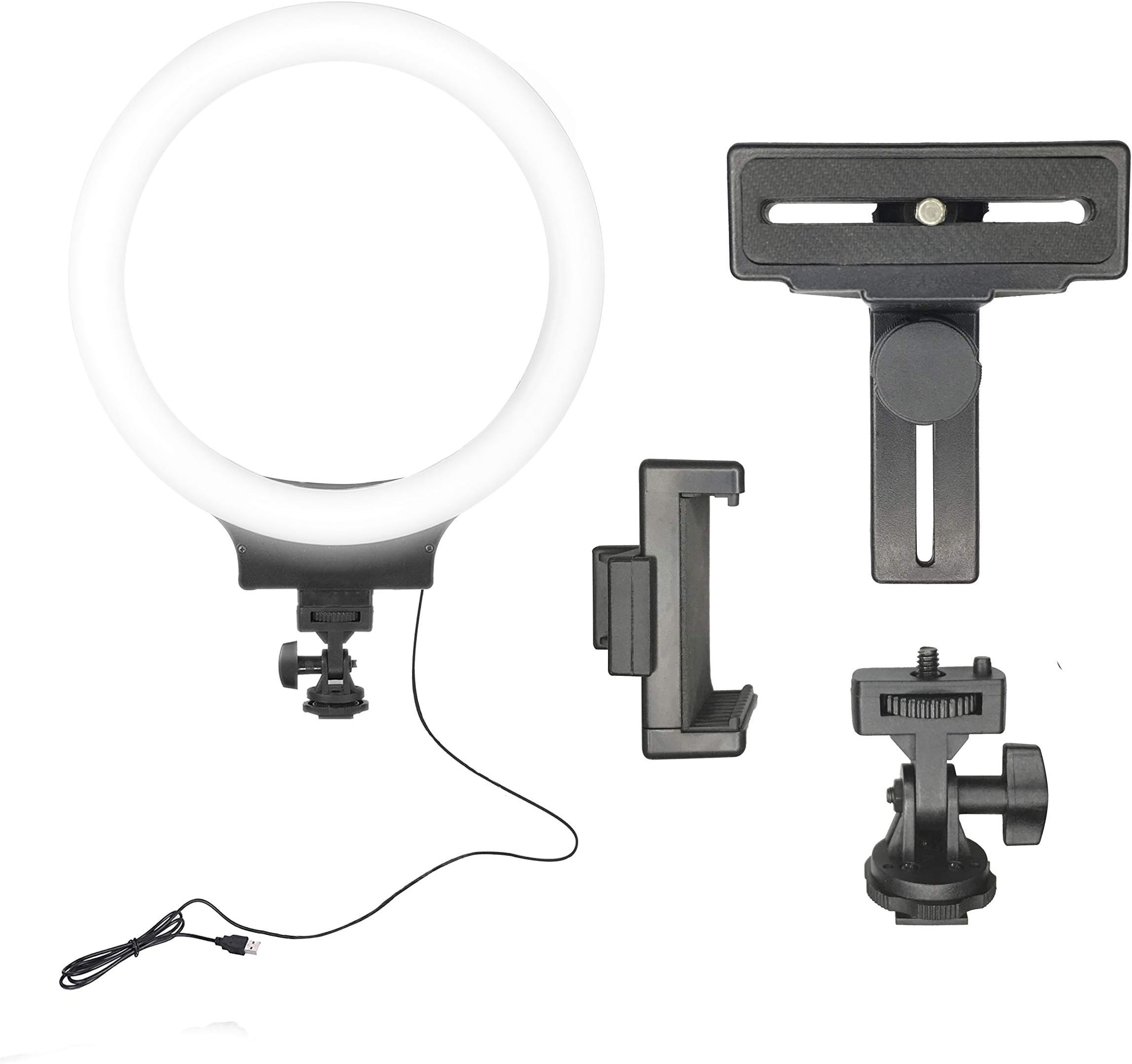 Venganza 10 Inches Big LED Ring Light for Camera, Phone tiktok YouTube ...