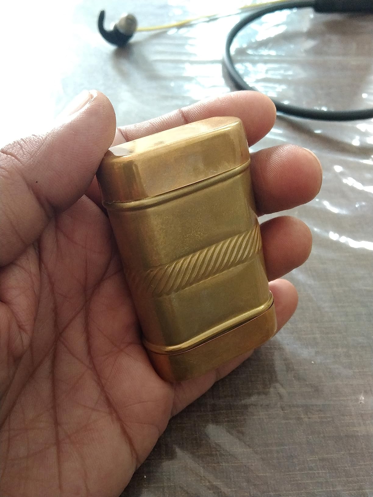 Awadh-Pital Chunauti Tobacco/Surti/Khaini Chunauti Dibbi | Box | Peetal ...