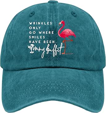Lienzo Wrinkles Only Go Where Smiles Have Been Hats for Mens Jimmy ...