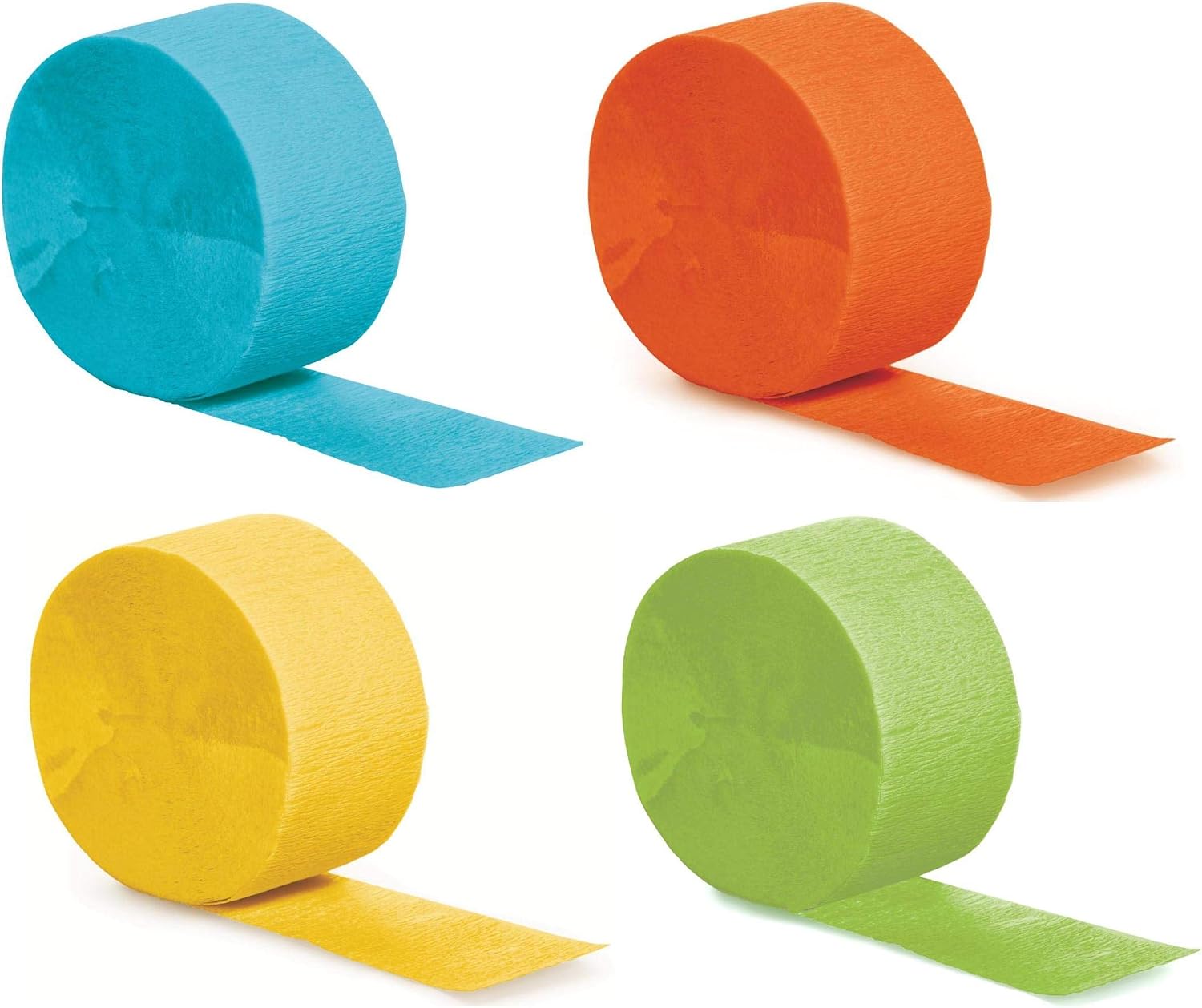 Amazon.com: Crepe Paper Party Streamers for Birthday, Bachelorette ...