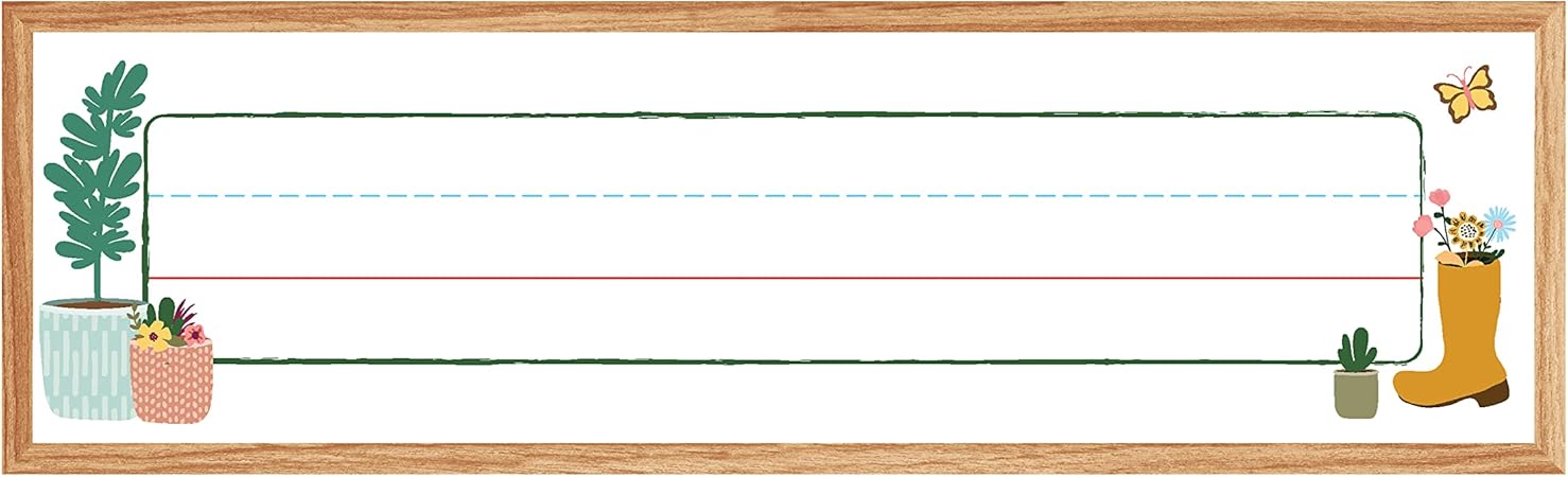 Amazon.com: Carson Dellosa Grow Together 36PC Name Plate for Desk ...