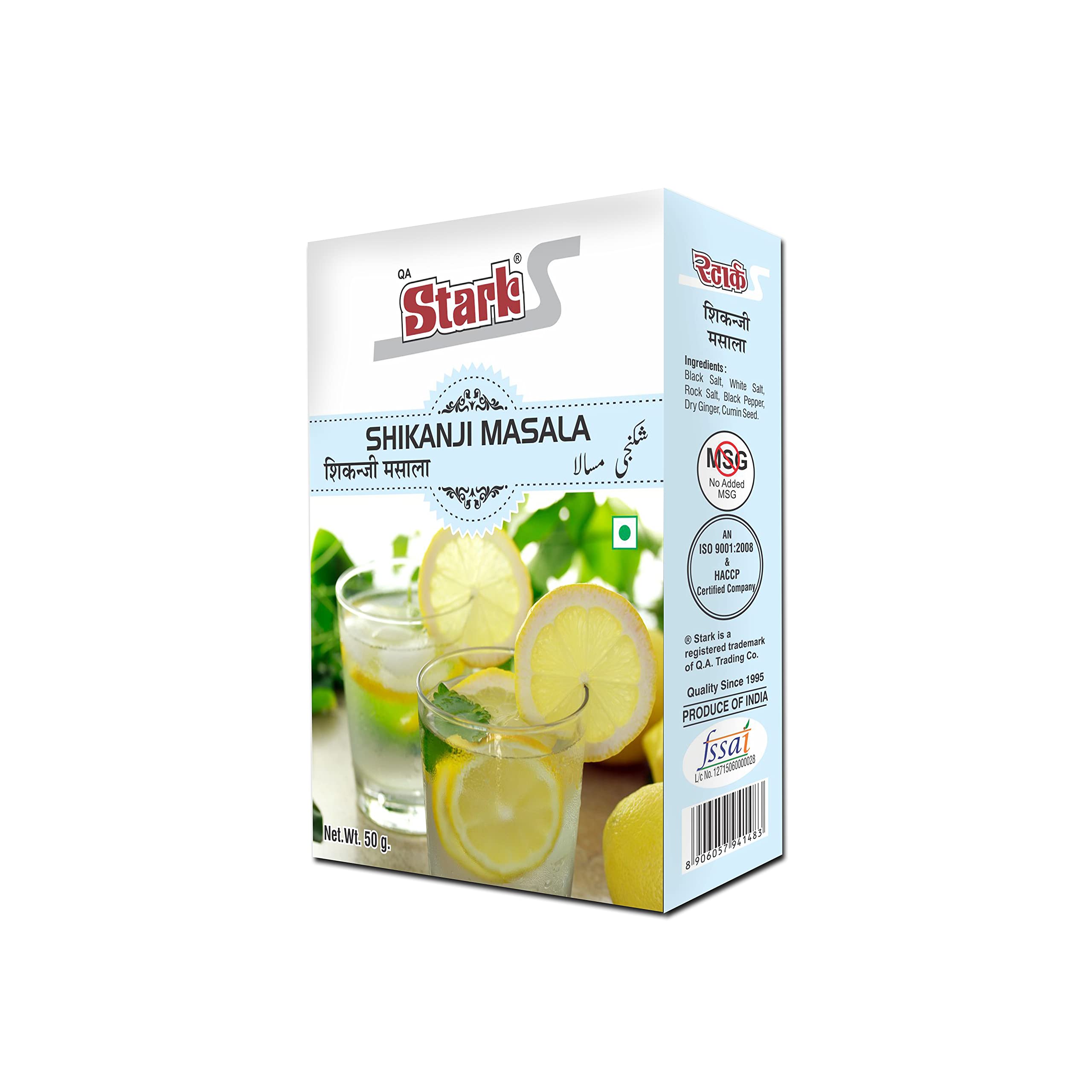 QA STARK Shikanji Masala Powder 50g | Instant Summer Drink Shikanji ...