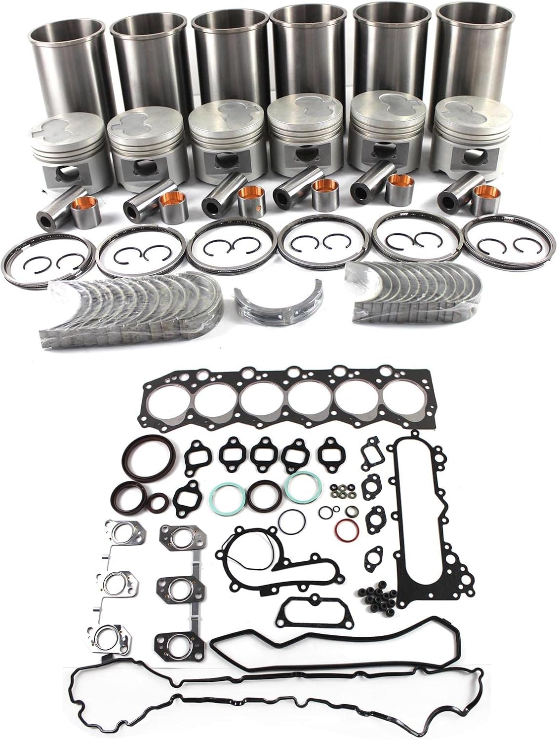 Amazon.com: PANGOLIN 1HZ Engine Rebuild Kit for Toyota Engine ...