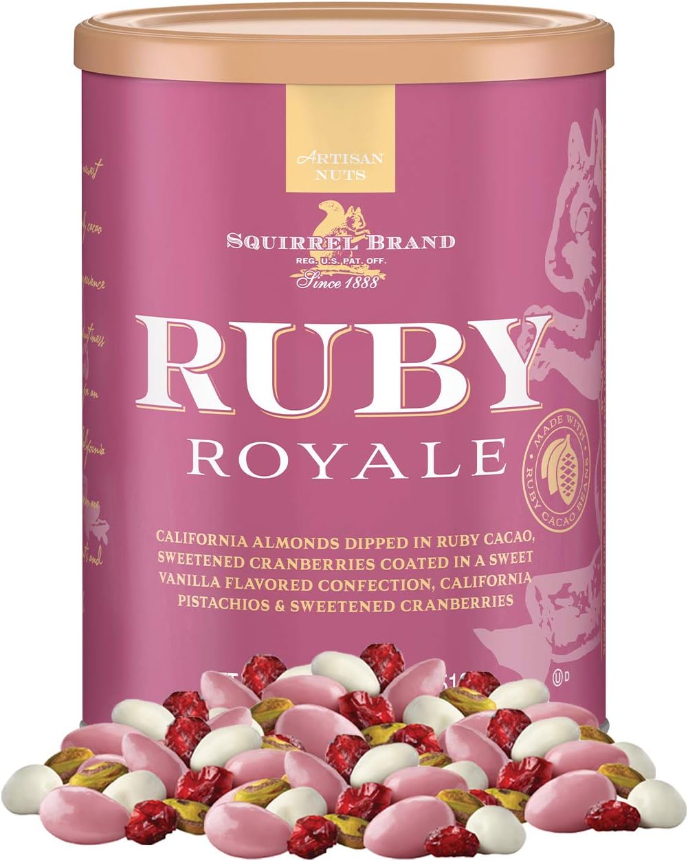Amazon.com : Squirrel Brand Ruby Royale Premium, Snack Mix, 18 Oz ...
