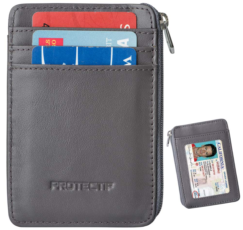 Buy RFID Blocking Secure Minimalist Mini Wallet & RFID Sleeve Genuine ...