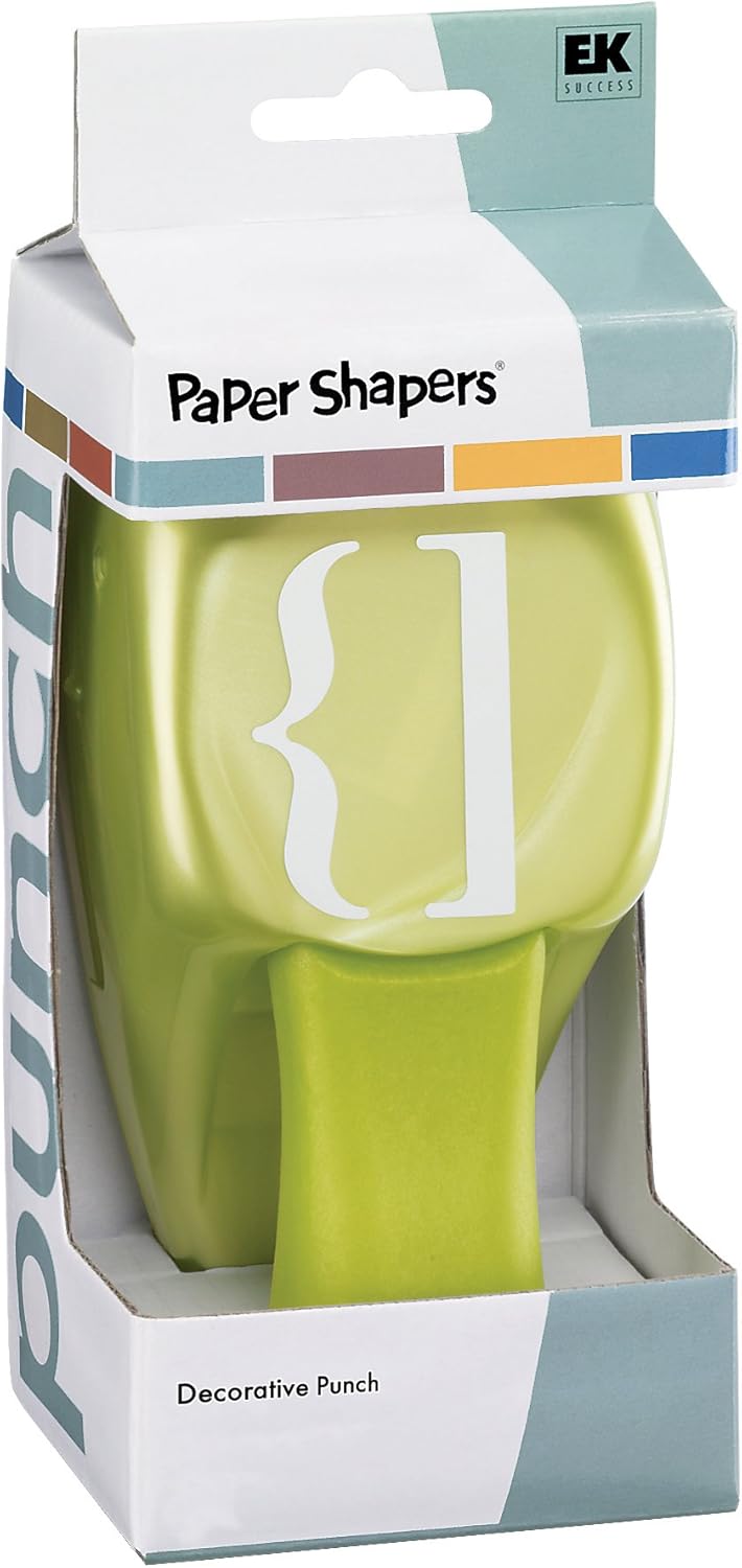 Amazon.com: EK Success Paper Shapers Large Brackets Punch