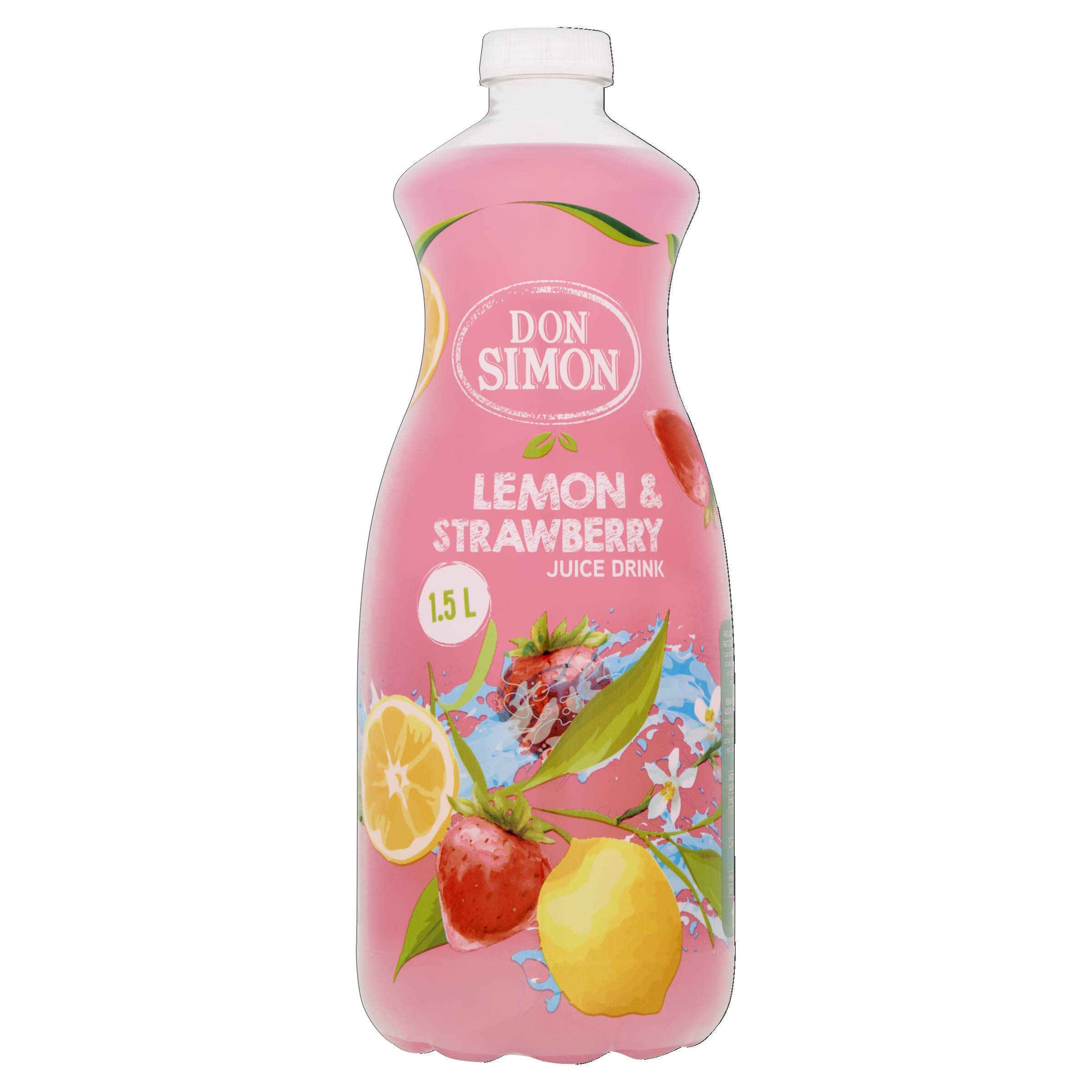 Buy Don Simon Lemon & Strawberry Juice Drink 6 Bottles of 1.5 Litre ...