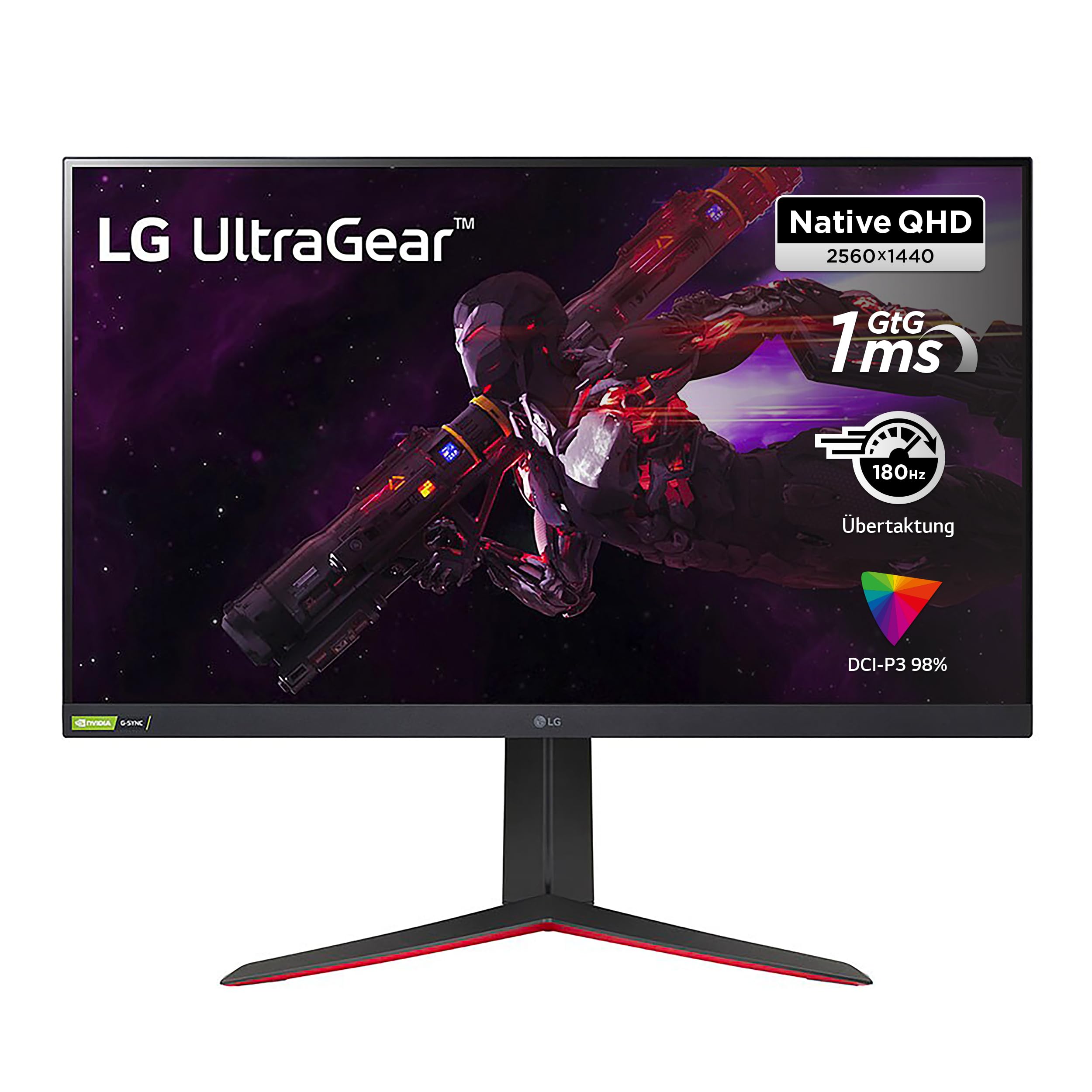 LG Electronics 32GP850-B 80 cm UltraGear Gaming Monitor (HDR10, Nano ...